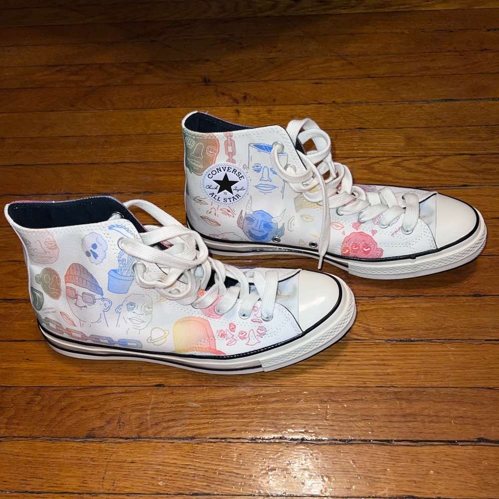 Converse Tyler The Creator Artist Series White Multic… - Gem